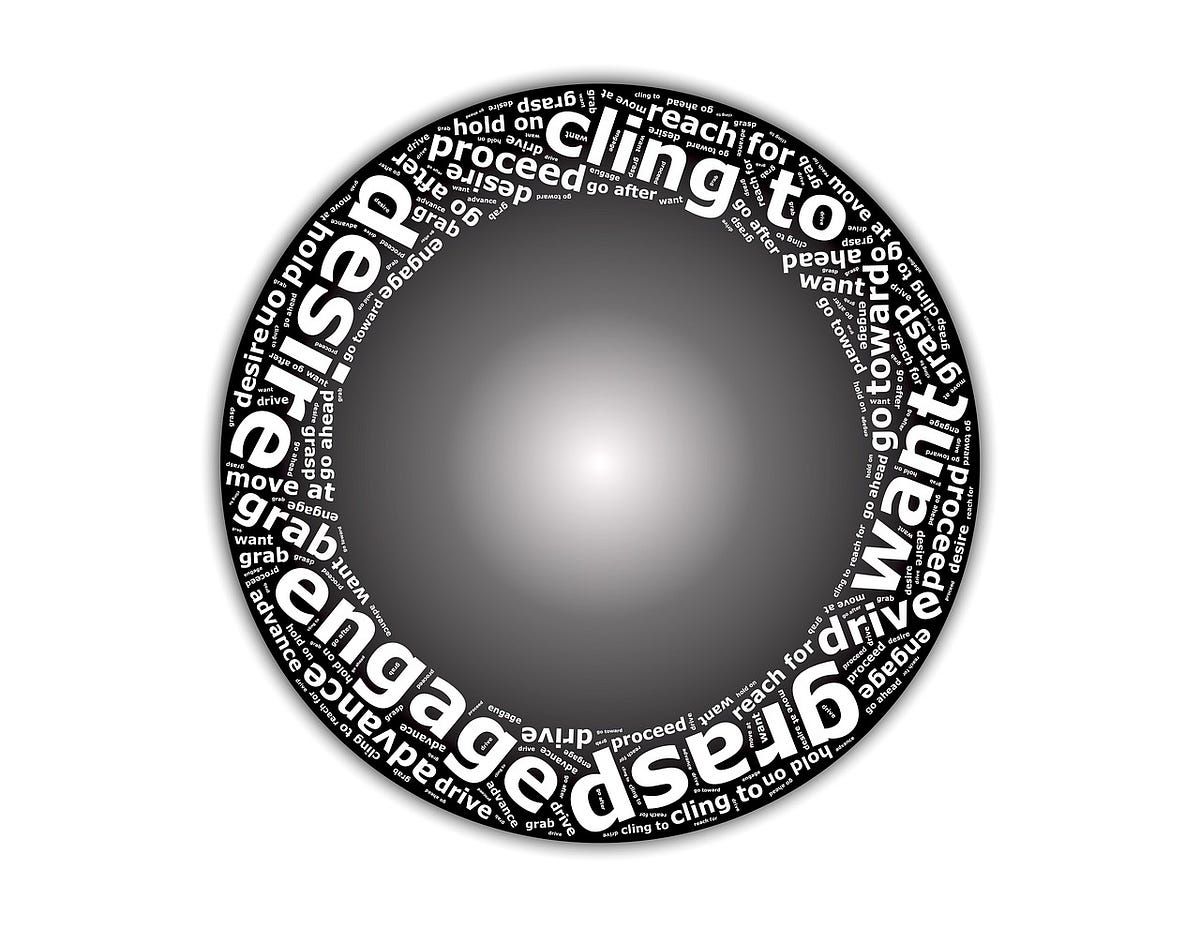 What Are You Clinging To?. Everything we work so hard to control… | by ...