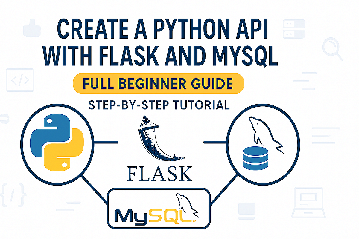 Create a Python API with Flask and MySQL — Full Beginner Guide(Step-by-Step Tutorial) | by ...