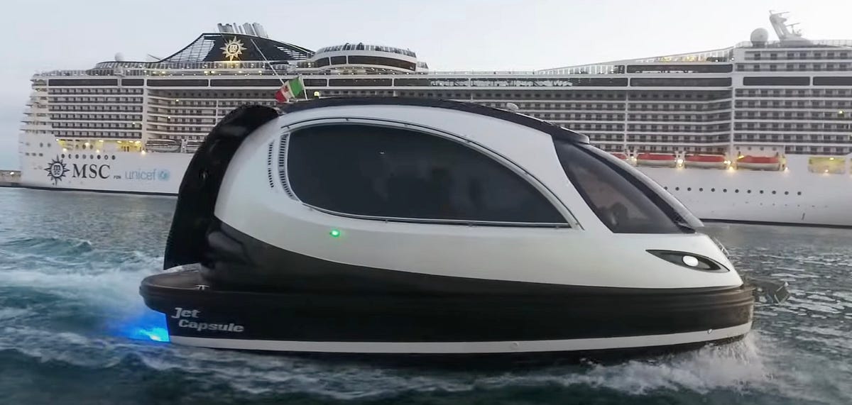 The Jet Capsule ZERO Yacht: A Revolutionary Boating Experience | by ...