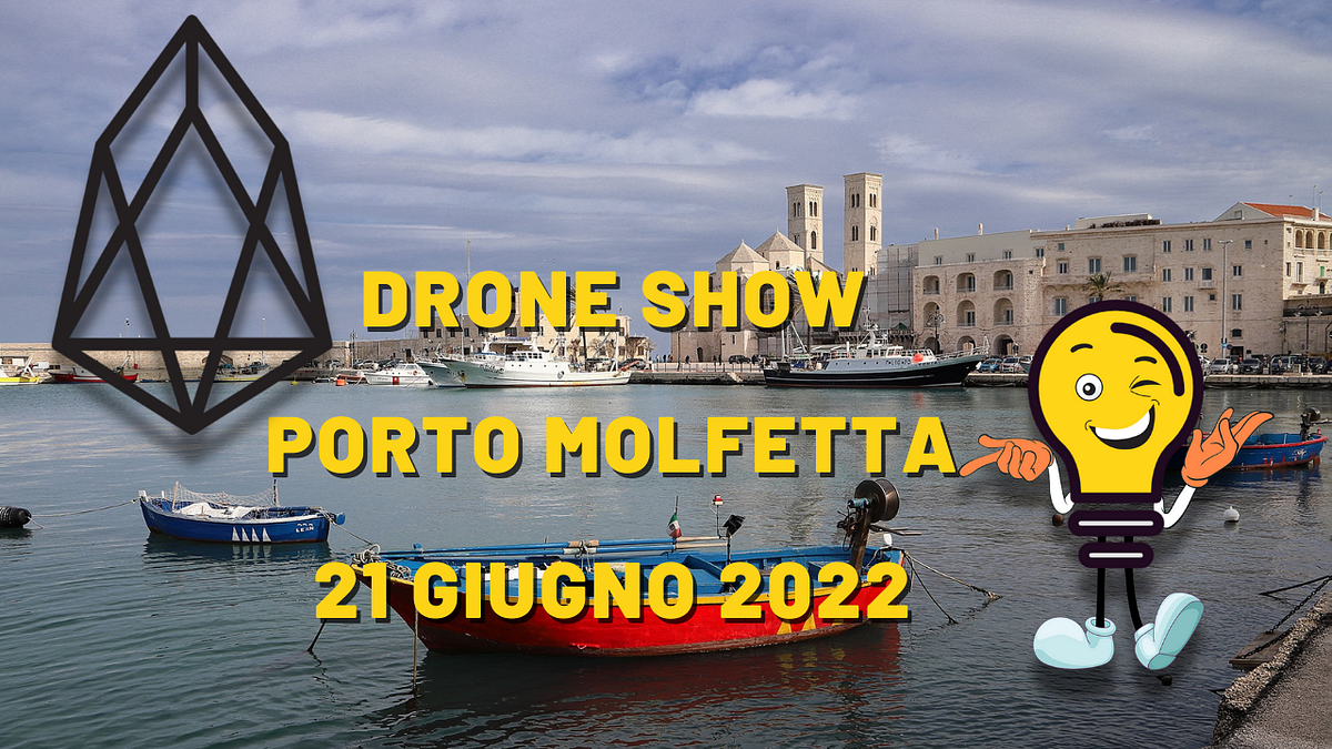 EOS Drone Show in Italy. Would You like to see the EOS logo in… | by ...