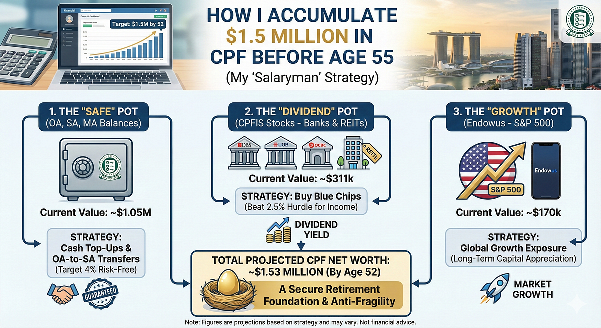 I Hit $1.5 Million in CPF at Age 52. My 1M65 Strategy. | Medium