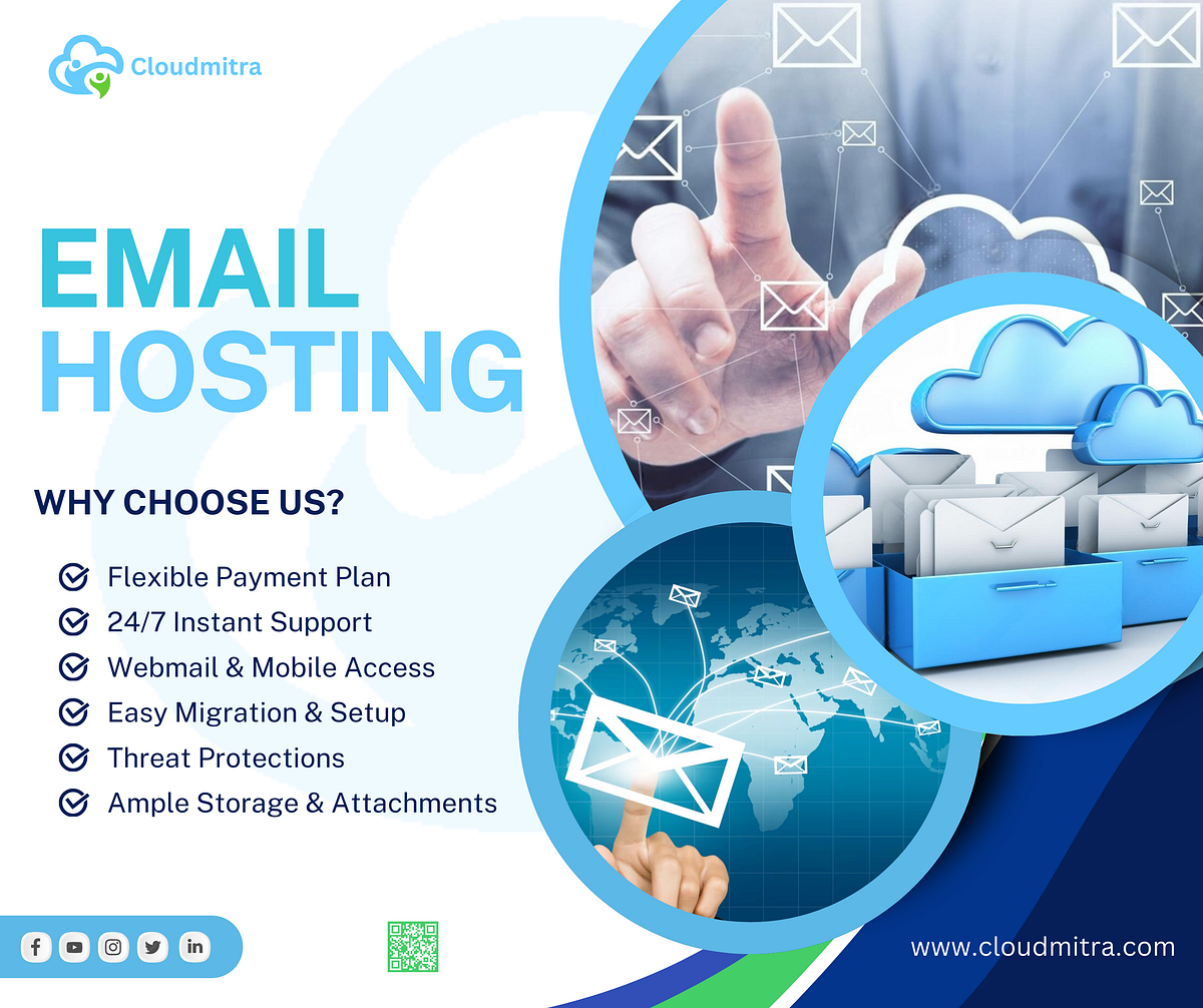 Secure & Scalable Email Hosting by Cloudmitra - Cloudmitra Cloud ...