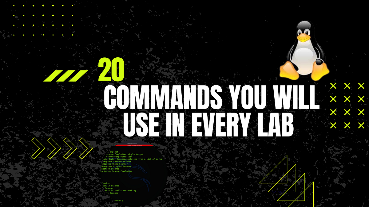 Command Line Muscle Memory: 20 Commands You’ll Use on Every Lab | by Aj ...