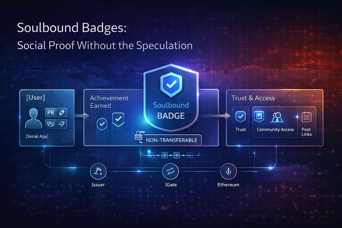 Soulbound Badges: Social Proof Without the Speculation | by Quaxel | Medium