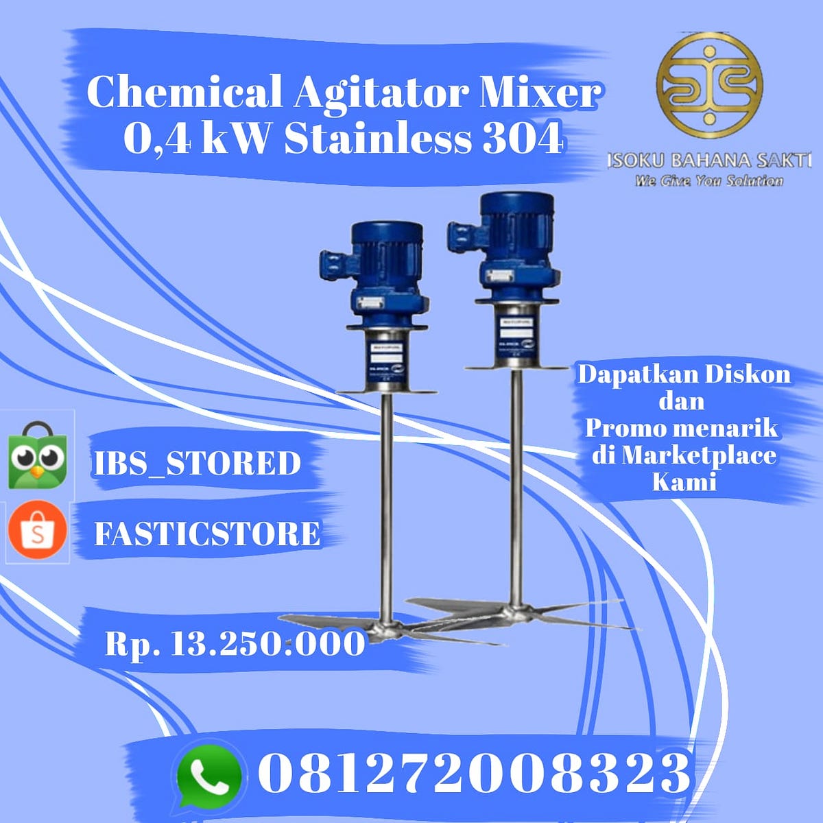 Stirrer Mixer Buy Call 082172008323 - Ica Isoku - Medium