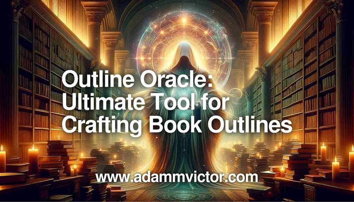 Outline Oracle: Crafting Book Outlines | by Adam M. Victor | Author | A ...