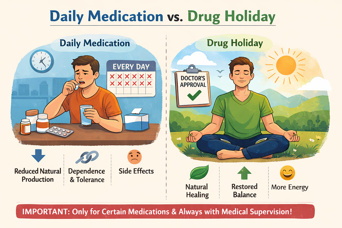 Drug Holiday: Why Continuous Medication Is Not Always the Best Long ...