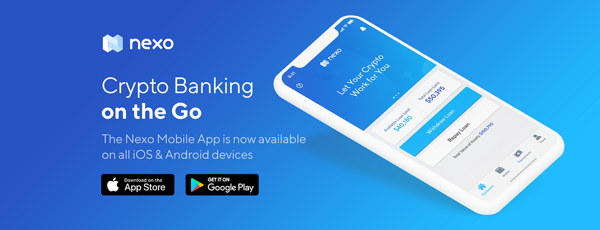 The Nexo Wallet App Now Available on iOS & Android | by Nexo | Nexo ...