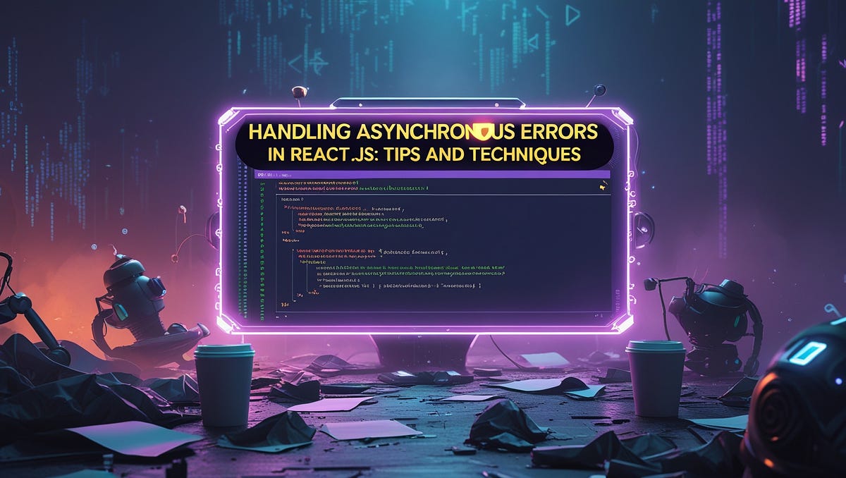 Handling Asynchronous Errors in React.js: Tips and Techniques | by Pratik Tamhane | Level Up Coding