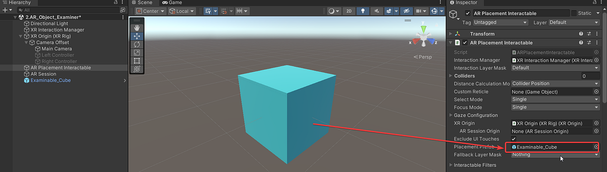 How to make Examinable Object in AR with Unity3d. | by Suleiman Abdullah | Medium