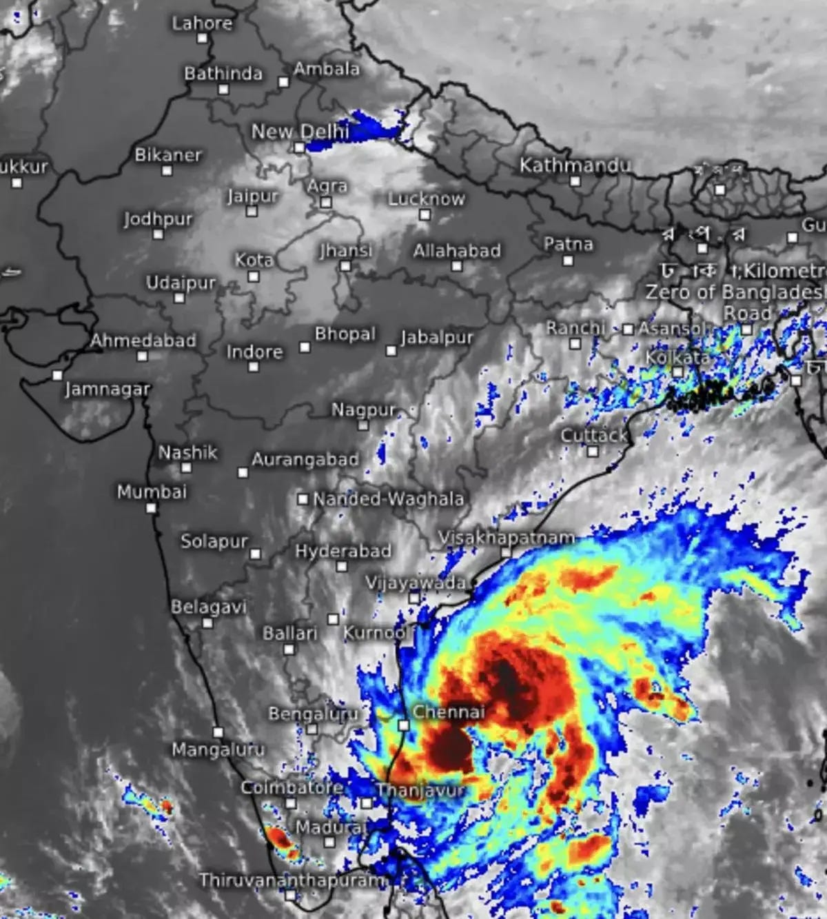 Cyclone Michaung. Introduction | by BlindersEdge | Medium