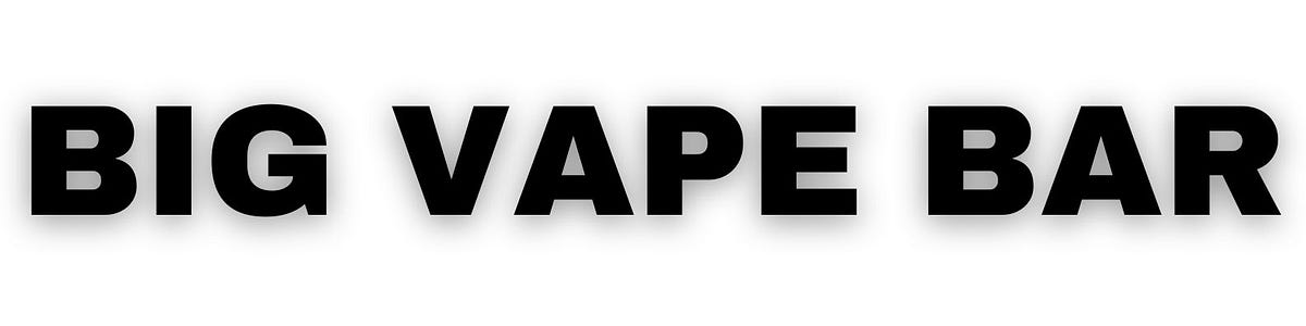 Unveiling the Ultimate Vaping Experience at Big Vape Bar with OG Super ...