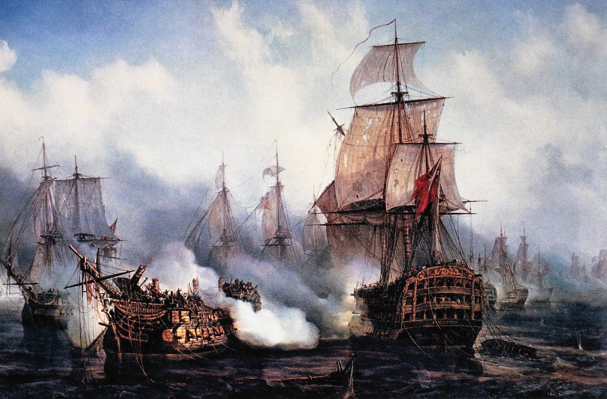 Battle Of Trafalgar (1805) — The Biggest Naval Battle In Modern History ...