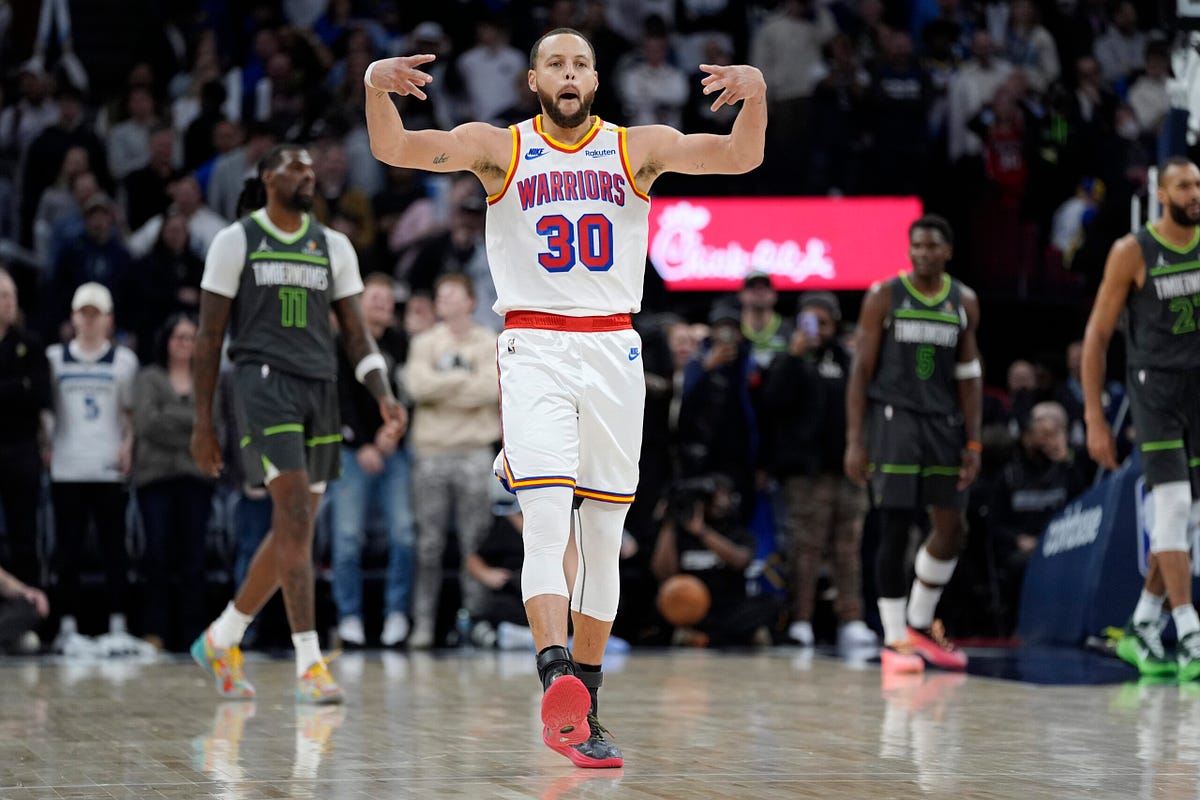 NBA: Steph Curry Shines, Warriors Outlast Timberwolves | by DAR Sports ...