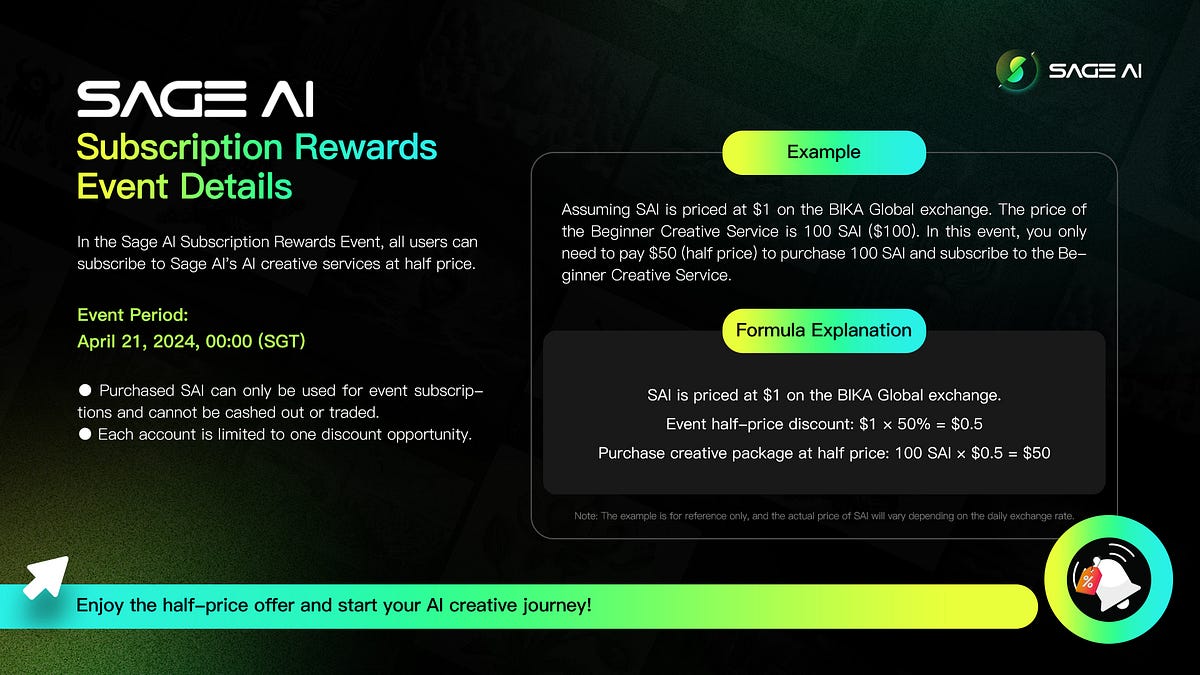 The revolution in content creation is just around the corner, and the exciting Sage AI ...