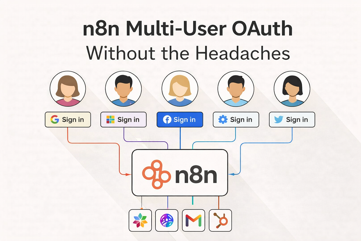 Managing n8n Multi-User OAuth Without the Headaches | Medium
