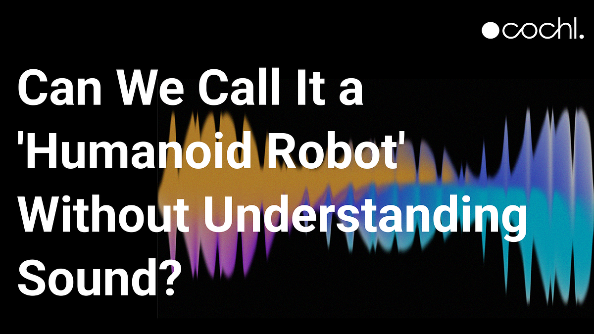 Can we call it a ‘Humanoid Robot’ without understanding sound? | by ...