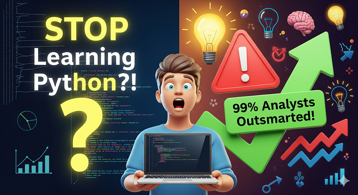 You’re Wasting Your Time Learning Python! The REAL Secret to Outsmarting 99% of Data Analysts ...