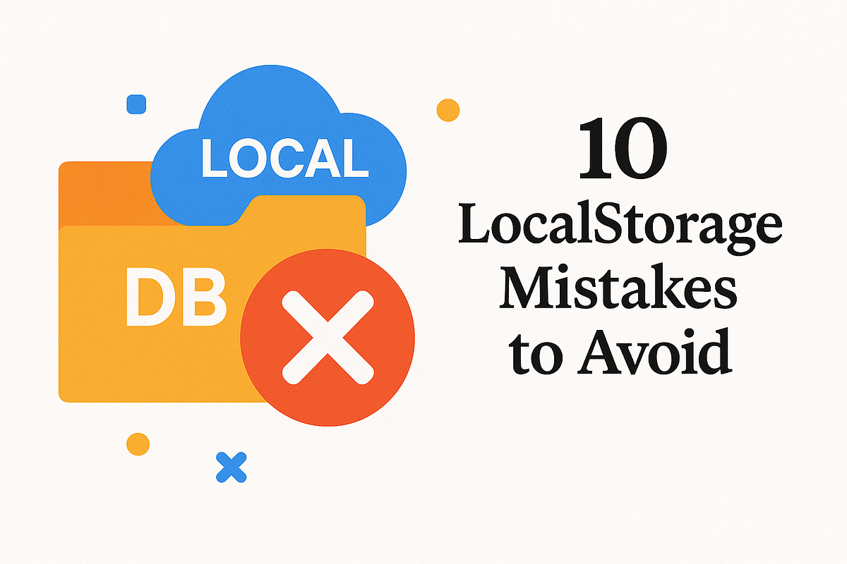 10 LocalStorage Mistakes to Avoid | by CodeByUmar | JavaScript in Plain English