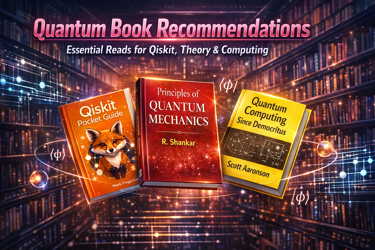 Books to read for Quantum. You don’t need 100 books to master… | by ...