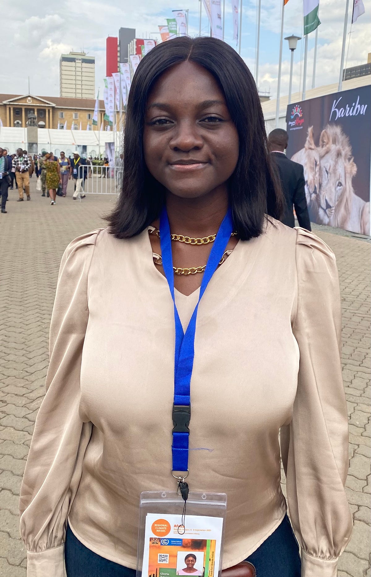On the Sidelines of the Africa Climate Summit: Youth Advocate Gloria ...