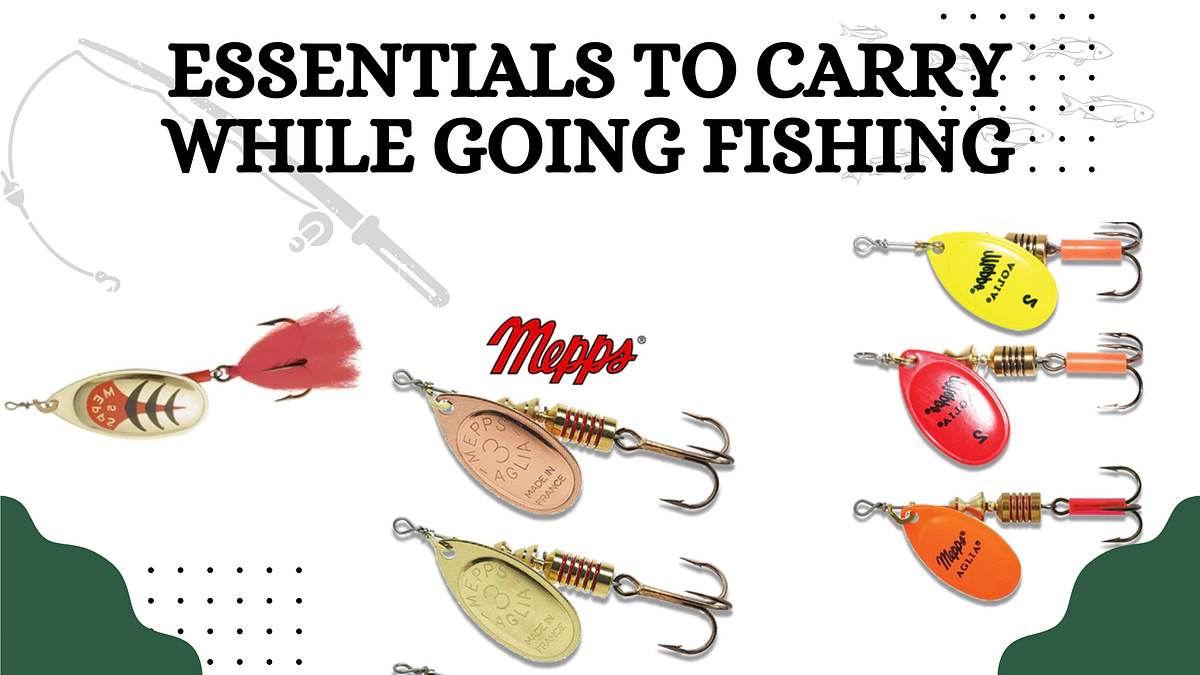 Essentials to Carry While Going Fishing | by Lurefanatics | Medium