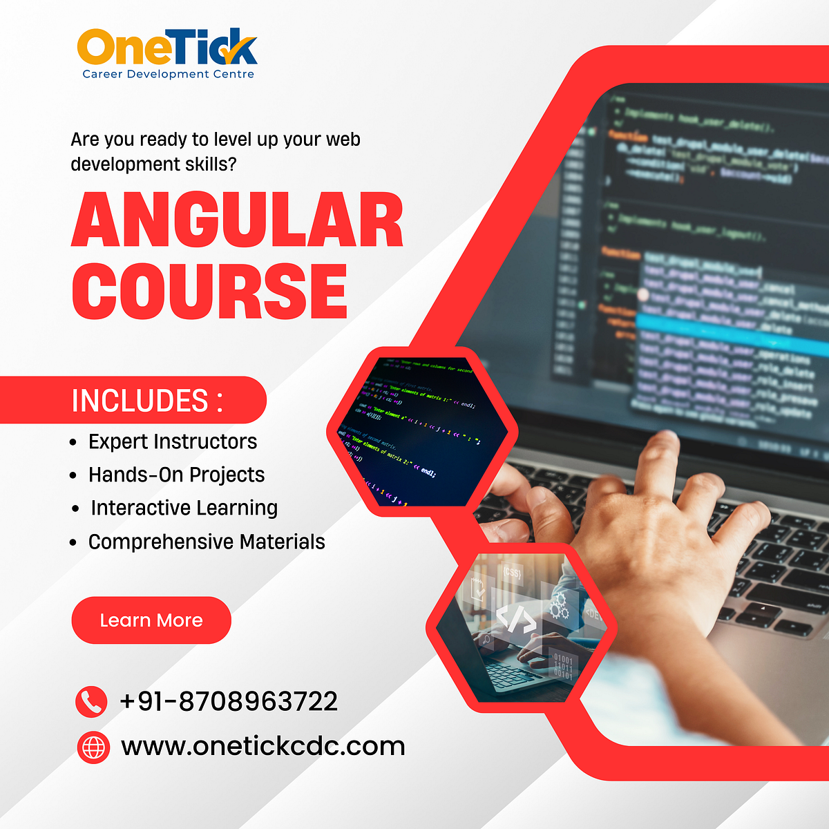 Master Angular With Onetickcdc Your Path To Coding Excellence 5579