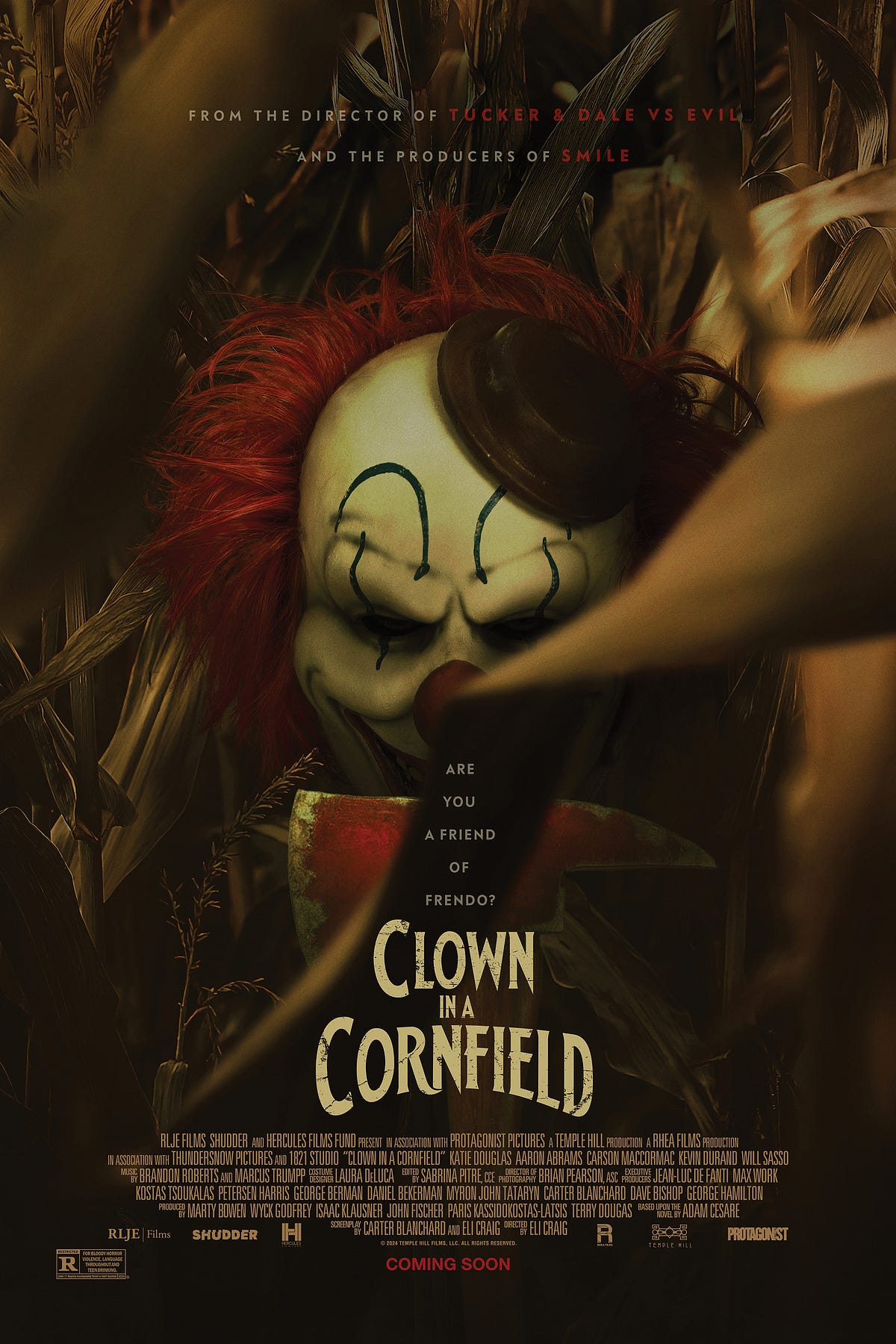 “Frendo the Clown Hits the Road: ‘Clown in a Cornfield’ Movie Tour ...