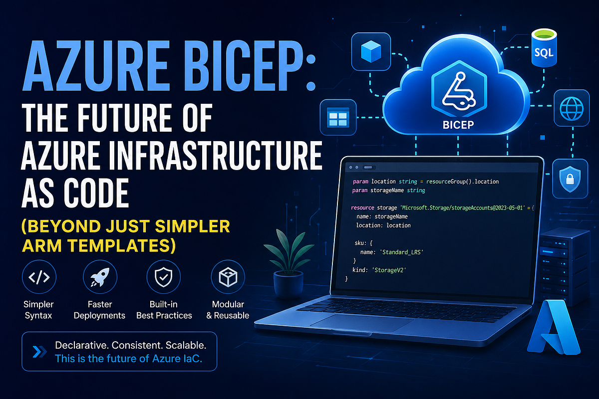 Azure Bicep: The Future of Azure Infrastructure as Code (Beyond Just ...