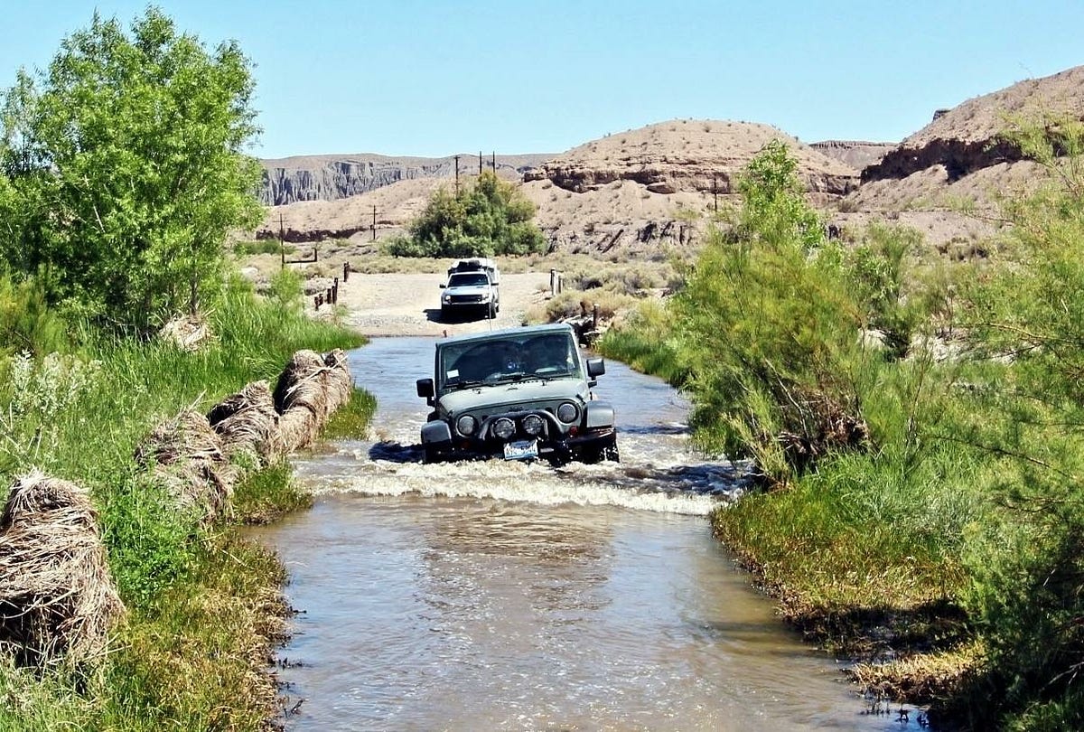 Mojave Desert. …”are you sure, I can cross this”, the… | by Green Jeep ...