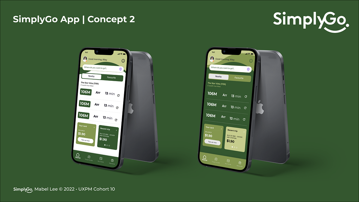 SimplyGo Transport app case study | by Mabel Lee | Medium