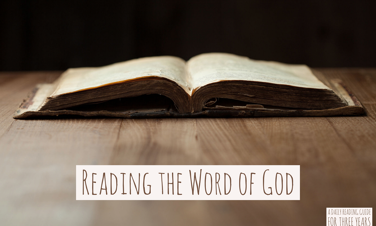 Reading the WORD. It is a good habit to pray prior to… | by hpeterock ...