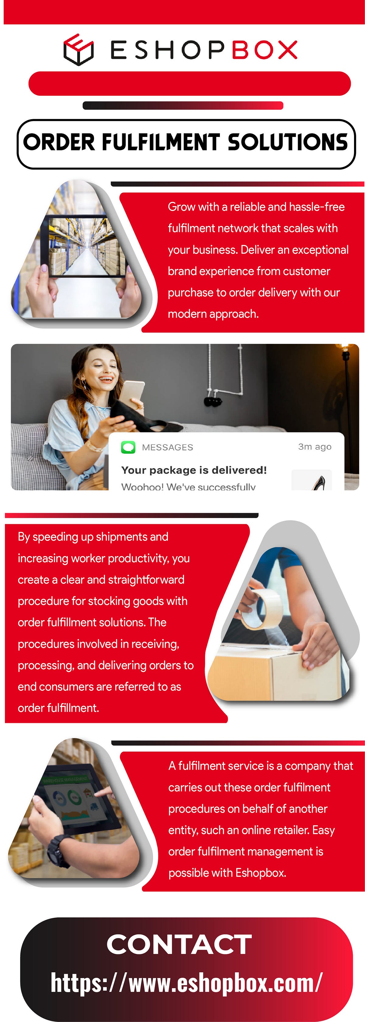 Manage The Order Fulfilment Solutions For Shipping Products Eshopbox