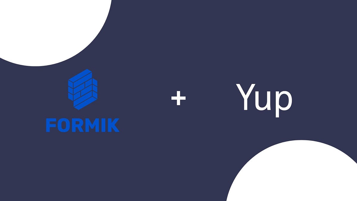 สร้างฟอร์มตอบคำถามง่ายๆด้วย Formik และ Yup | by Kittipat | Medium