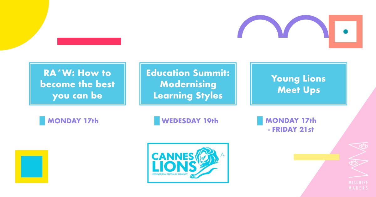 Because we Can(nes) 2019. Oh heyy we’re getting closer to that… | by ...