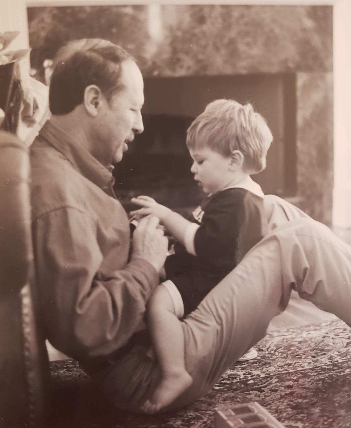 My Father, Son, and a Cat. “Appearing” strong during the toughest… | by ...