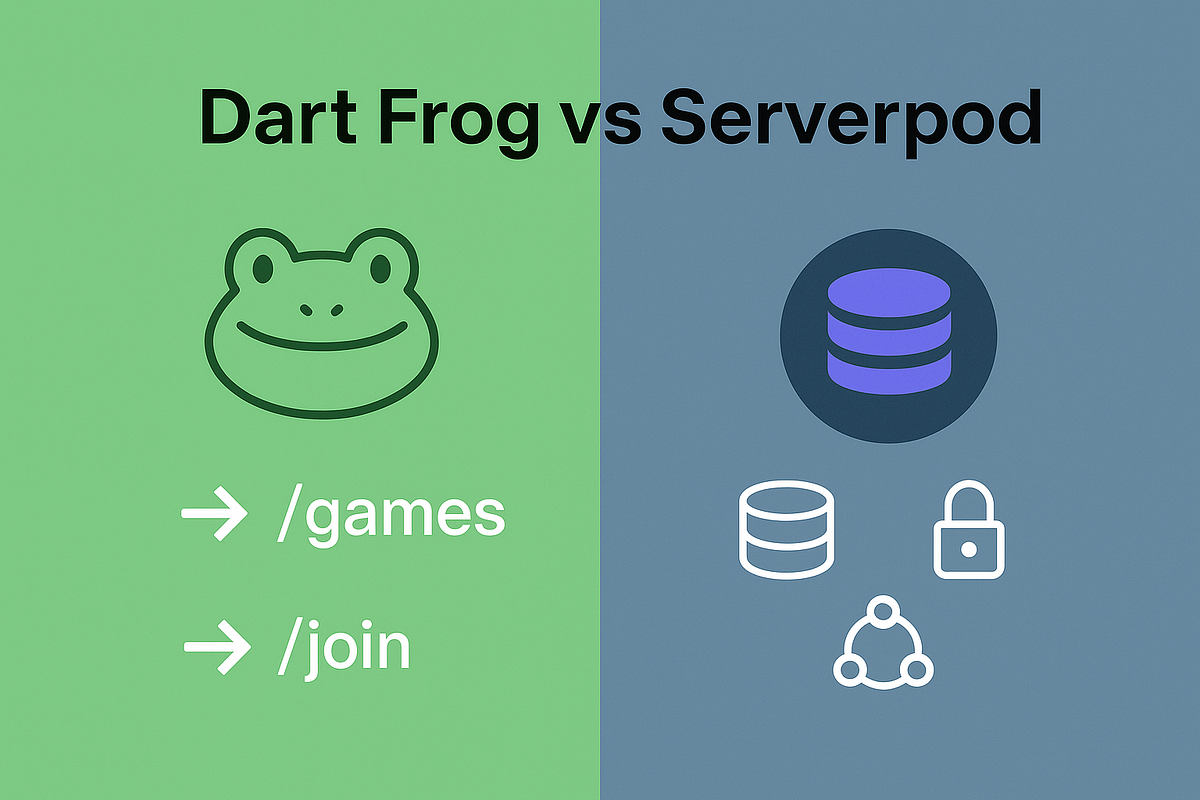 Dart Frog vs Serverpod: Which Is Better? A Beginner’s Guide to Getting ...