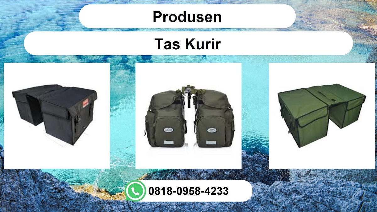 Produsen, 0818–0958–4233 Tas Kurir ransel anti air - Malantadevano - Medium