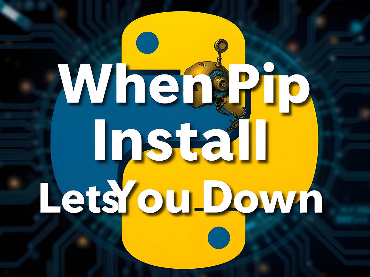 10 Fixes to Try If Pip Install Isn’t Working | Python in Plain English