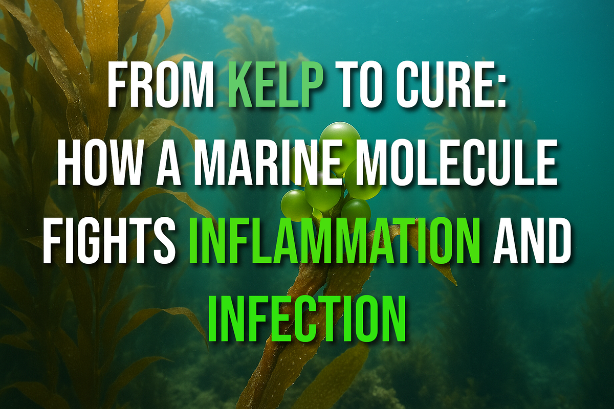 From Kelp to Cure: How a Marine Molecule Fights Inflammation and Infection | by 🧬Peter Marino, M ...