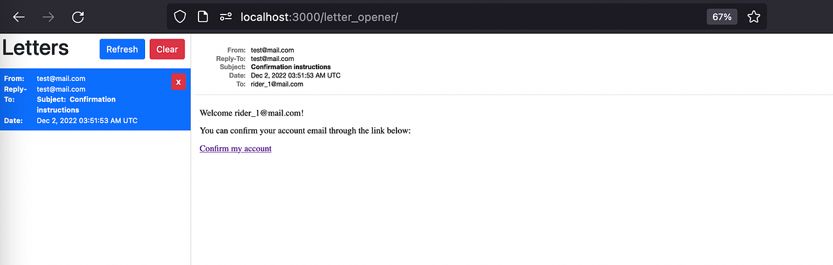Implementing Letter Opener on Ruby on Rails Application | by AkiseAru17 | Medium