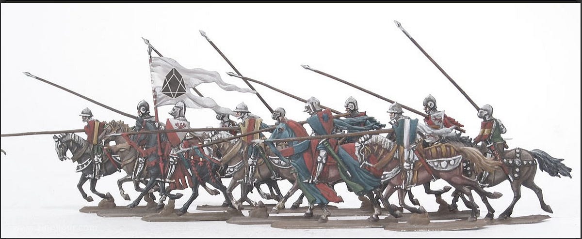 121 Well Armed Knights. An EOS Garrison | by EOS BlockSmith | Medium