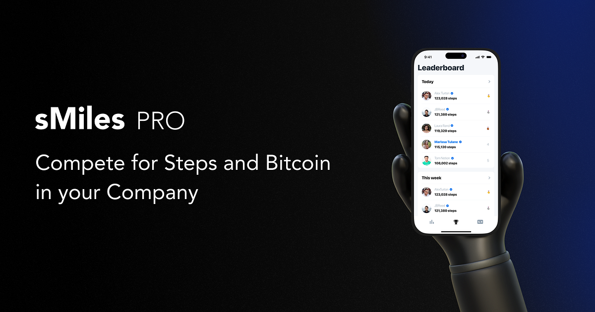 Meet sMiles Pro: Employee Health Incentives with Bitcoin! | by sMiles ...