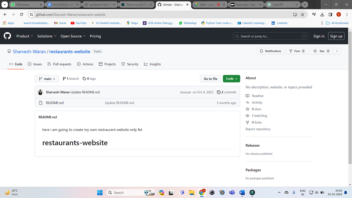 Host a static website in AWS Amplify by integrating Github - Sharveshwaran S S - Medium