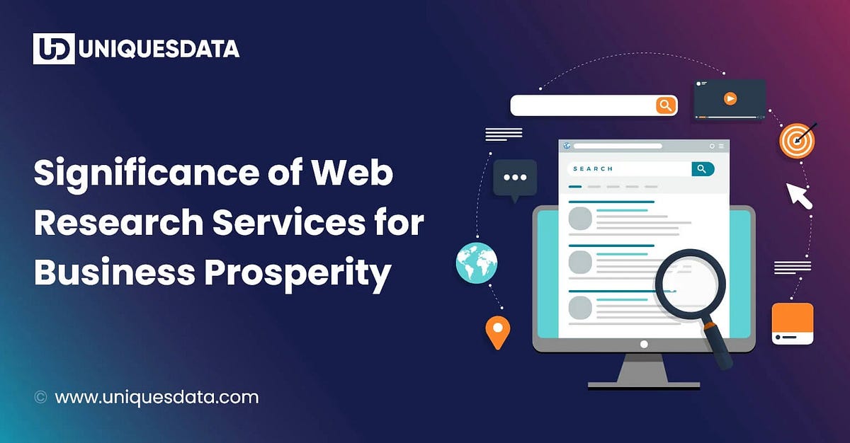 Significance of Web Research Services | Medium
