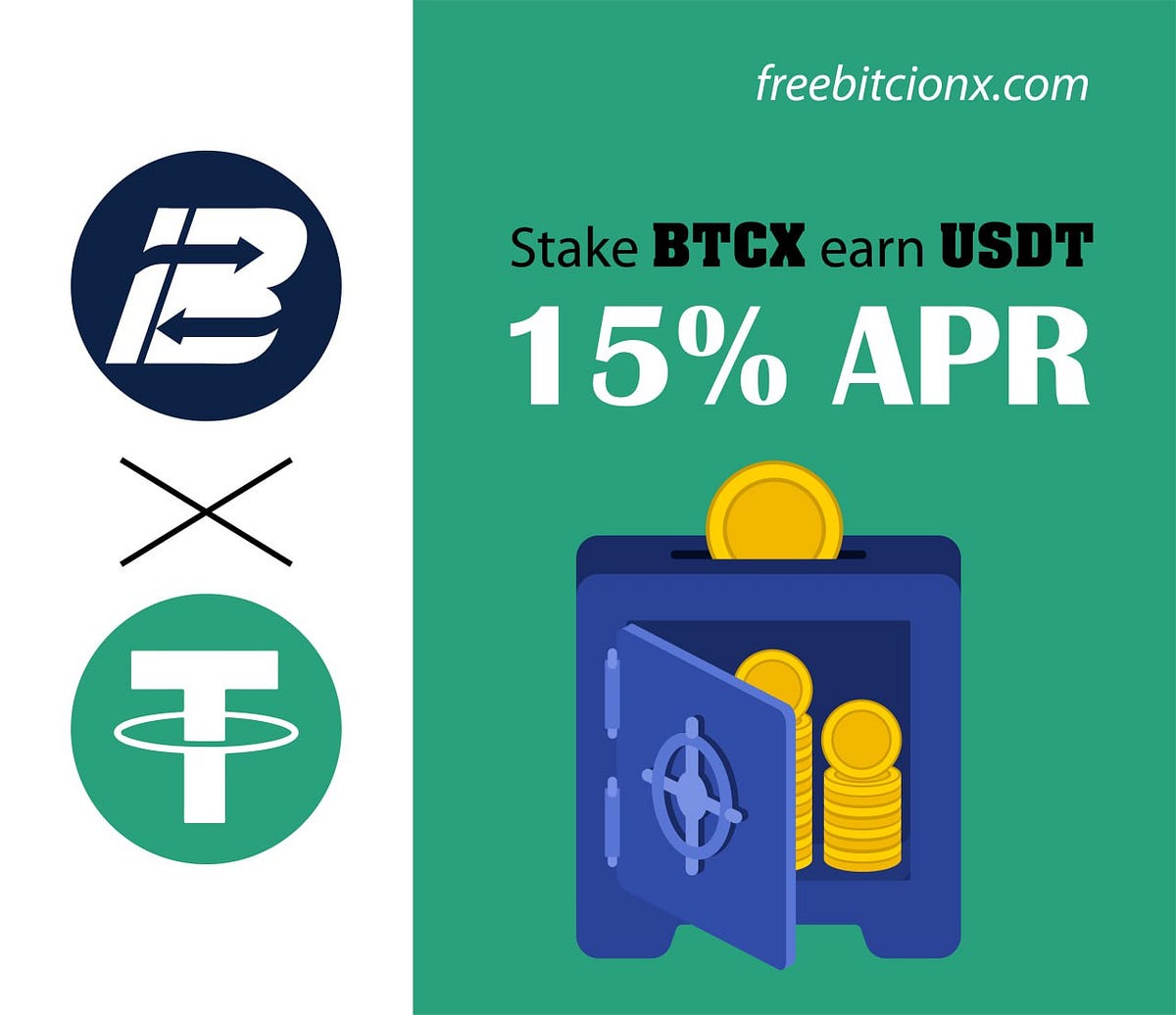 BitcoinX Network Launch BTCX Staking Pool Earn USDT 15% APR - BitcoinX ...