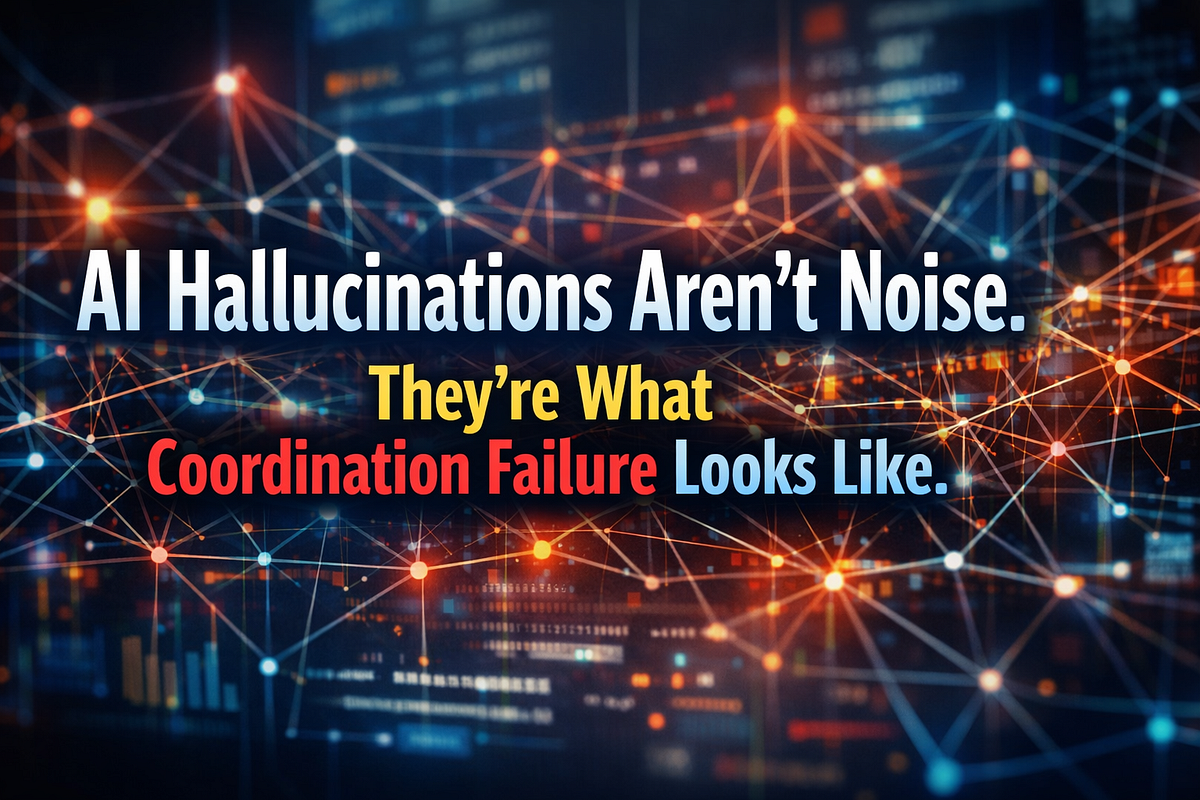 AI Hallucinations Aren’t Noise. They’re What Coordination Failure Looks ...