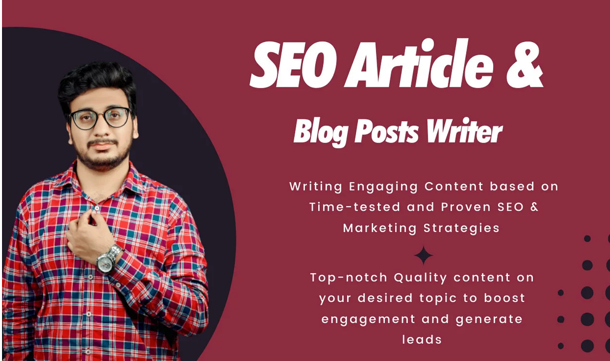 SEO Articles and Blog Posts Writer: A Complete Guide | by frackline ...
