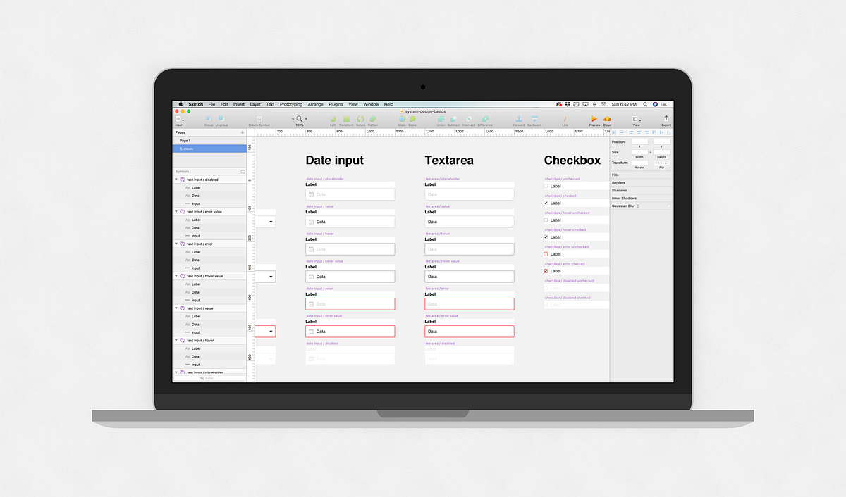 A Skillshare class for creating design system components in Sketch | by ...