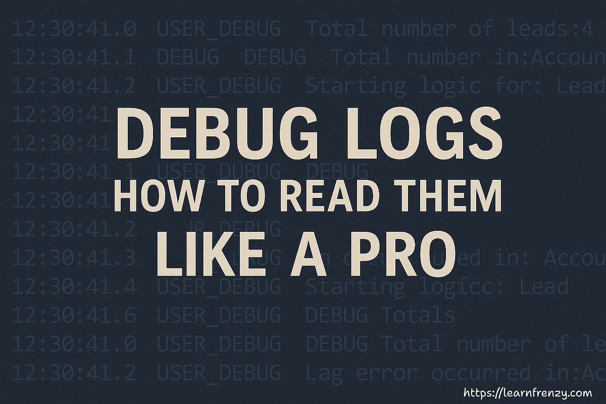 Debug Logs: How to Read Them Like a Pro | by Saurabh Samir | Medium